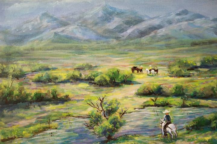 Old Friends - Art - Paintings & Prints, Landscapes & Nature, Other ...