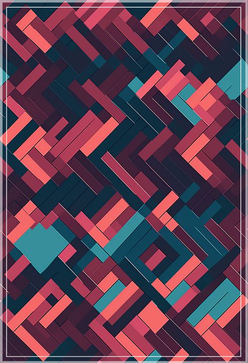 Abstract shape patterns - Magnolion - Digital Art & AI, Abstract ...