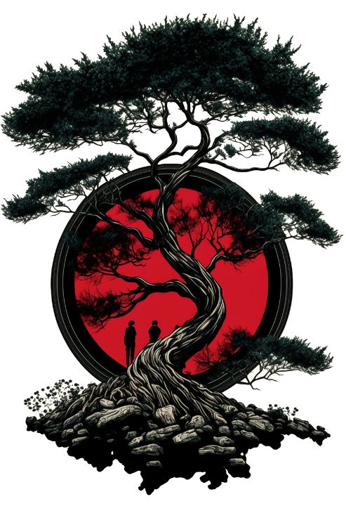 Bonsai Fantasy Magnolion Digital Art Flowers Plants And Trees Trees And Shrubs Other Trees