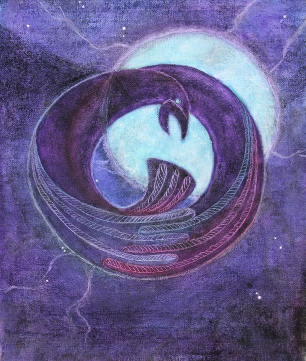 'alalā - Geoffrey Mundon - Paintings & Prints, Ethnic, Cultural ...