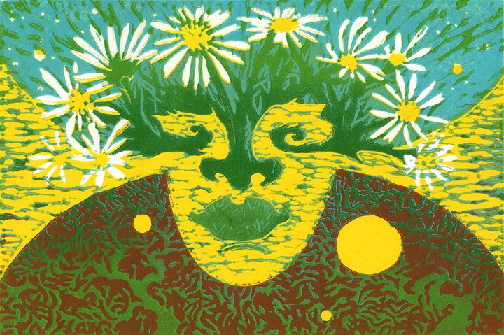 Daisy - Geoffrey Mundon - Paintings & Prints, Landscapes & Nature ...