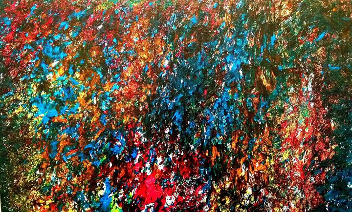 Volcano Erupt by Annette Marshall - Goldielocs Art Creations ...