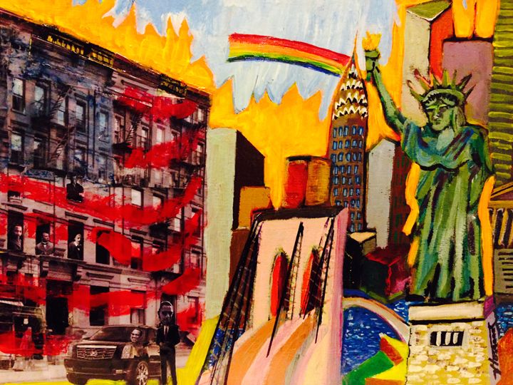 American Revolution 2.0 - Hosannah Art - Paintings & Prints, Politics ...