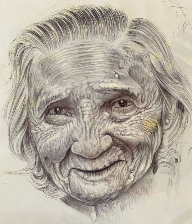 Wrinkles - Skecthes by Julius - Drawings & Illustration, People ...