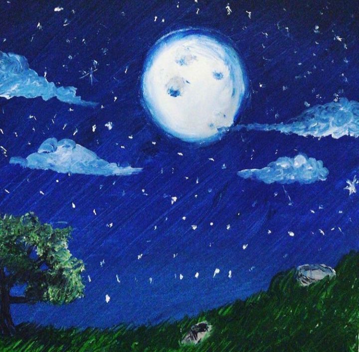 Nightfall - Artist Falcon - Paintings & Prints, Flowers, Plants ...