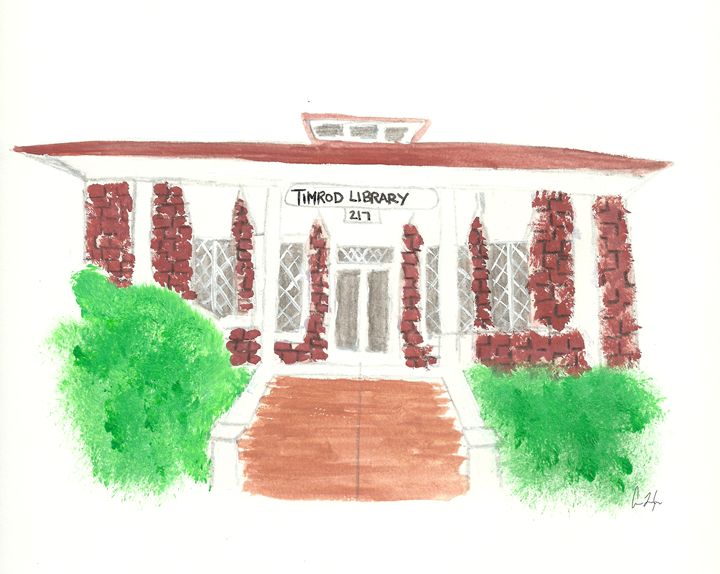 Timrod Library - Colleen Catherine - Paintings & Prints, Buildings ...