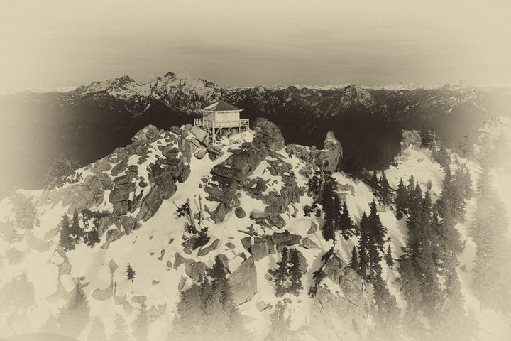 Fire Lookout Tower - Fight to Fly Photography - Photography, Landscapes ...