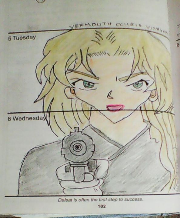 Vermouth / Chris Vineyard - Roshani Patil - Drawings & Illustration ...