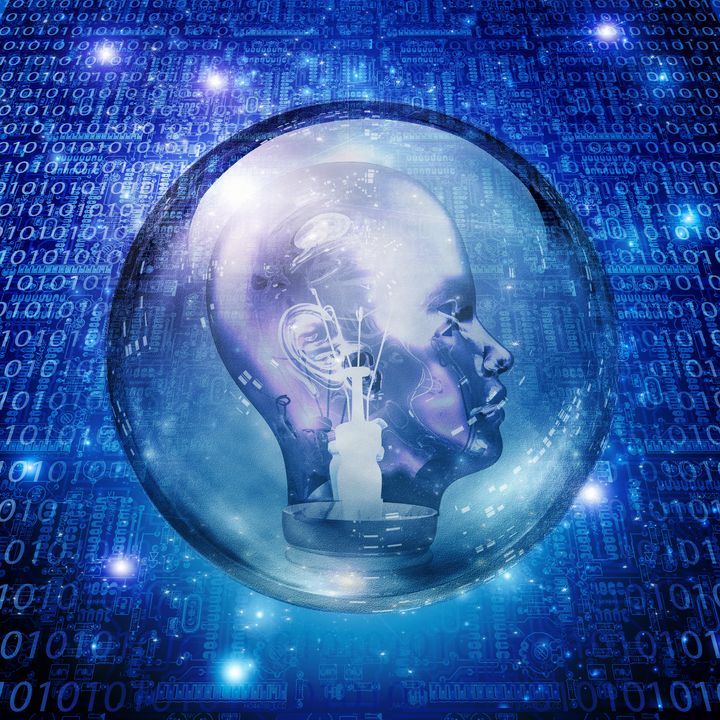 Head Light Bulb - rolffimages - Digital Art & AI, Science & Technology ...