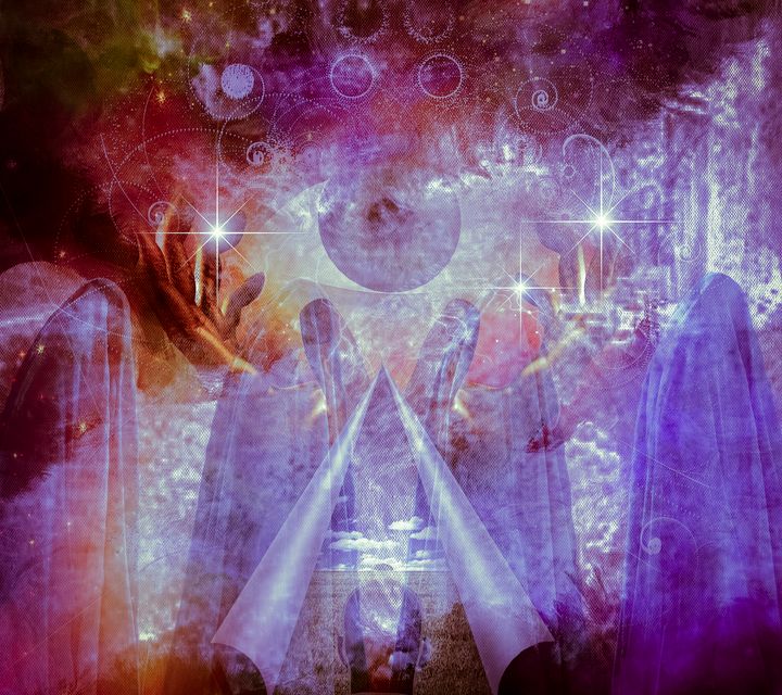 Mystical Priests - rolffimages - Digital Art & AI, Religion, Philosophy ...