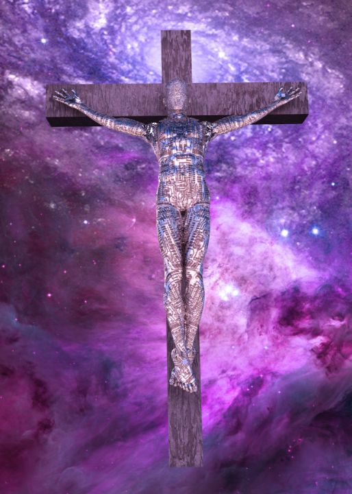 Electric God - rolffimages - Digital Art, Religion, Philosophy ...