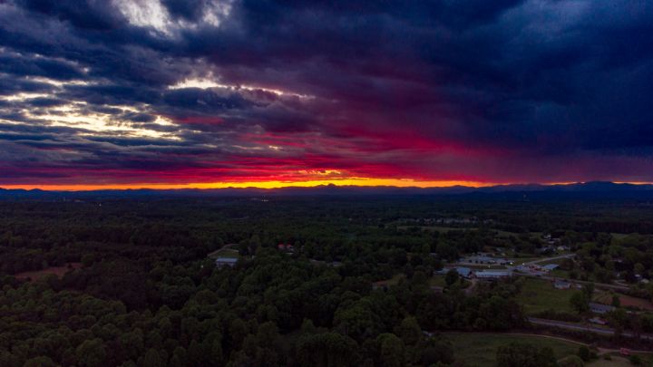 Red Glowing Clouds - CK Photo and Arts - Photography, Landscapes ...