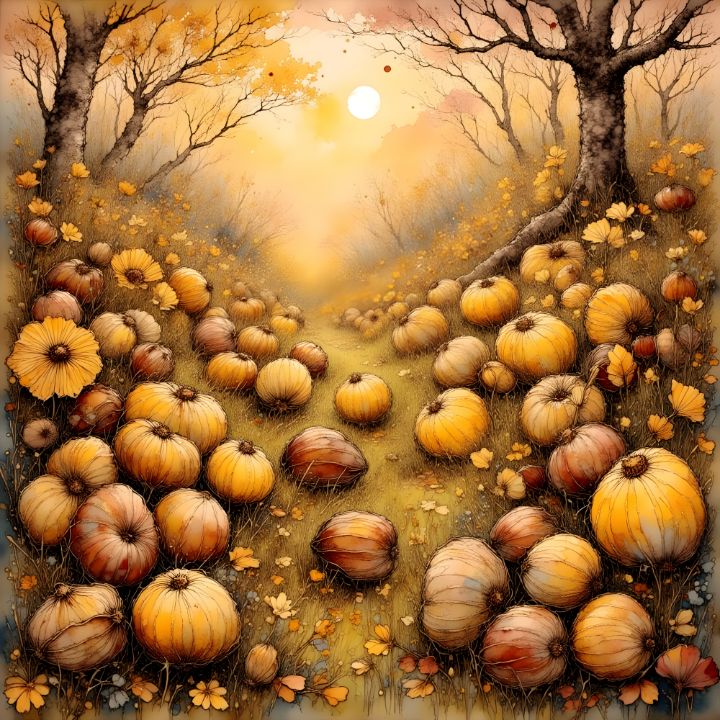 Autumn's Callings - Paw's Arts - Digital Art & AI, Landscapes & Nature ...