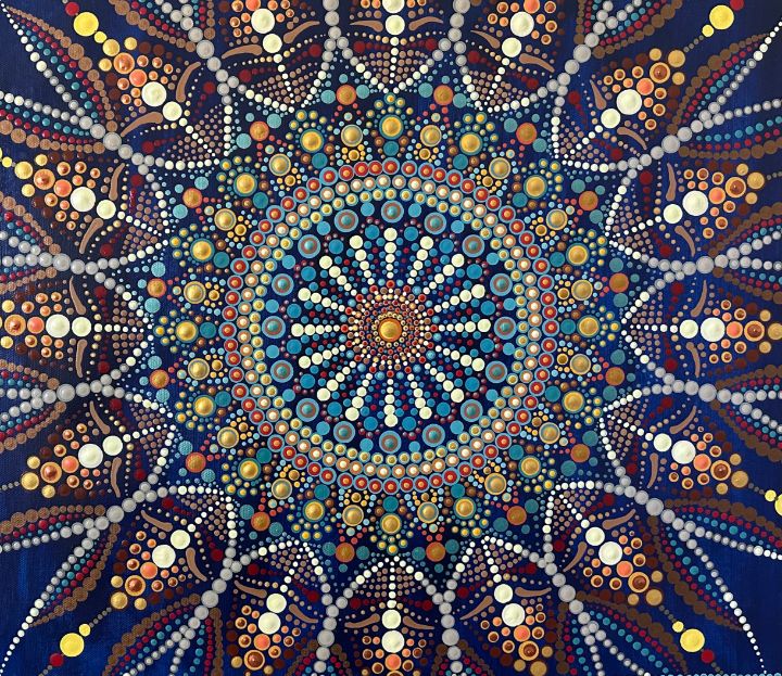 Mandala Fancy Dancer - Wanda’s Art Works - Paintings & Prints, Religion ...