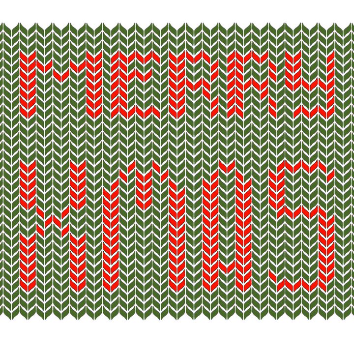 Christmas Knit Sweater Pattern - redscapesDESIGN - Digital Art ...
