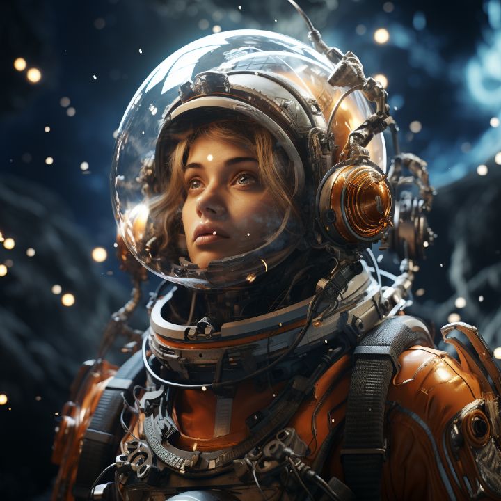 Ethereal Nightmare: Portrait of a Horror Enigma - Digital Art & AI