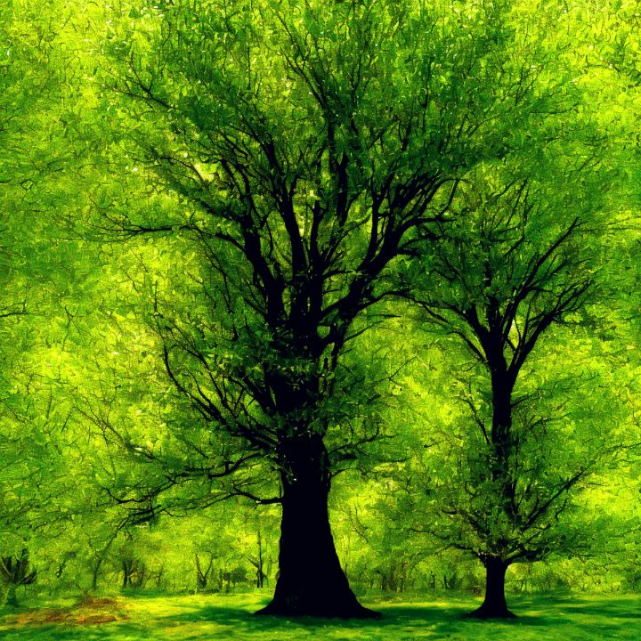 Old Oack - Victor - Digital Art & AI, Landscapes & Nature, Forests ...