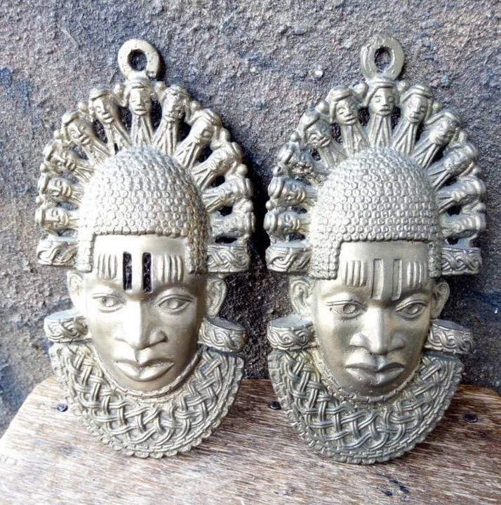 Bronze Festac Mask - Ferichi Gallery - Sculptures & Carvings, Ethnic ...