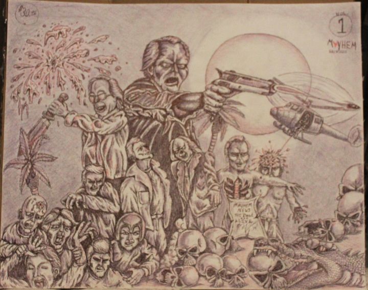 Dead Inside - Mayhem Archives Gallery and Art Studio - Drawings ...