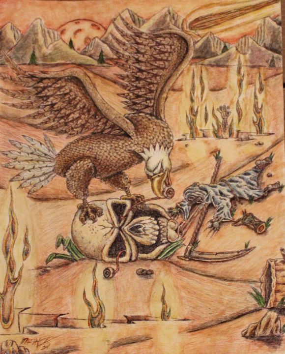 Death of the Reaper - Mayhem Drawings and Paintings - Drawings ...