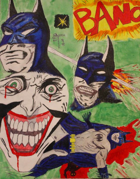 Death of the Bat - Mayhem Drawings and Paintings - Drawings ...