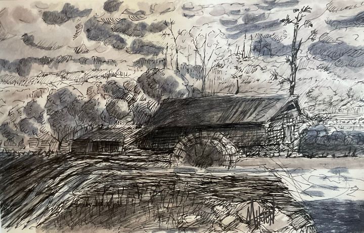 The Carolina Mill - Michael Anthony Milton Gallery - Drawings ...