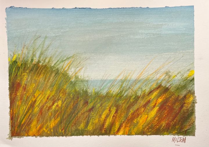 Sea Beyond the Grasses - Michael Anthony Milton Gallery - Paintings ...