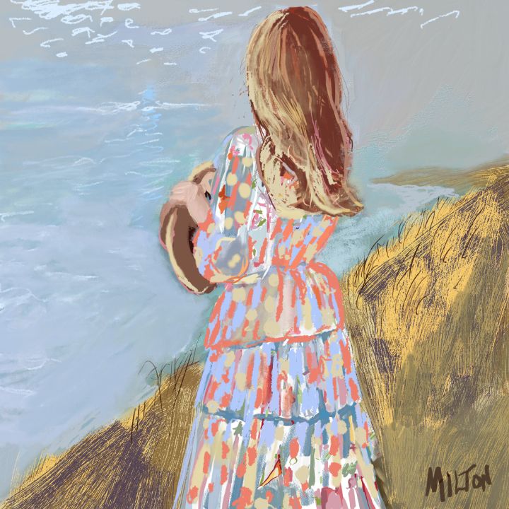 Looking Seaward - Michael Anthony Milton Gallery - Paintings & Prints ...