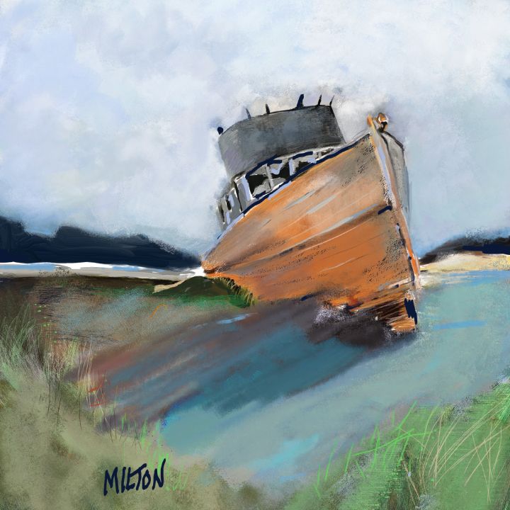 Once She Sailed - Michael Anthony Milton Gallery - Paintings & Prints ...