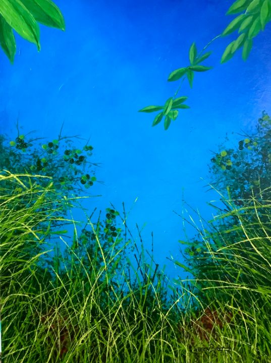 Swamp Reflections 13 - Colleen Baxter, Artist - Paintings & Prints ...
