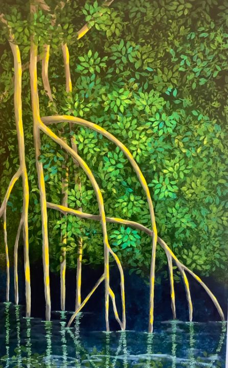 Among the Mangroves - Colleen Baxter, Artist - Paintings & Prints ...