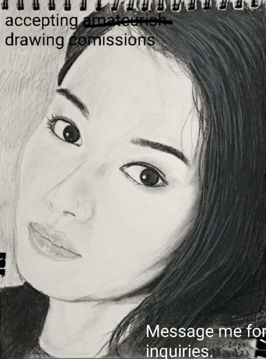 Portrait Drawings (Sample Only) - Mark Paintings - Drawings ...