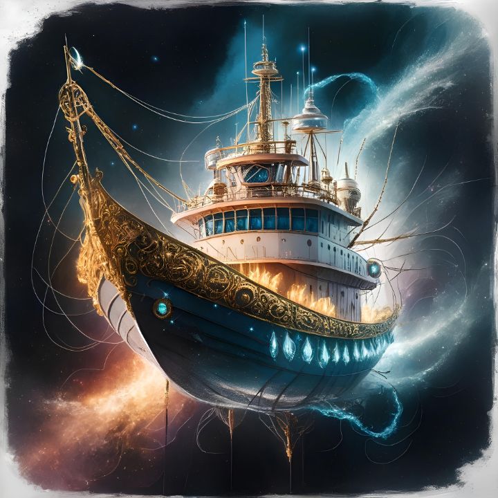The legendary ship - Art Paintings Repository - Digital Art & AI ...