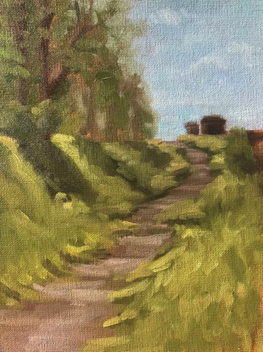 The Pathway - Sanchez C. Fine Art - Paintings & Prints, Places & Travel ...