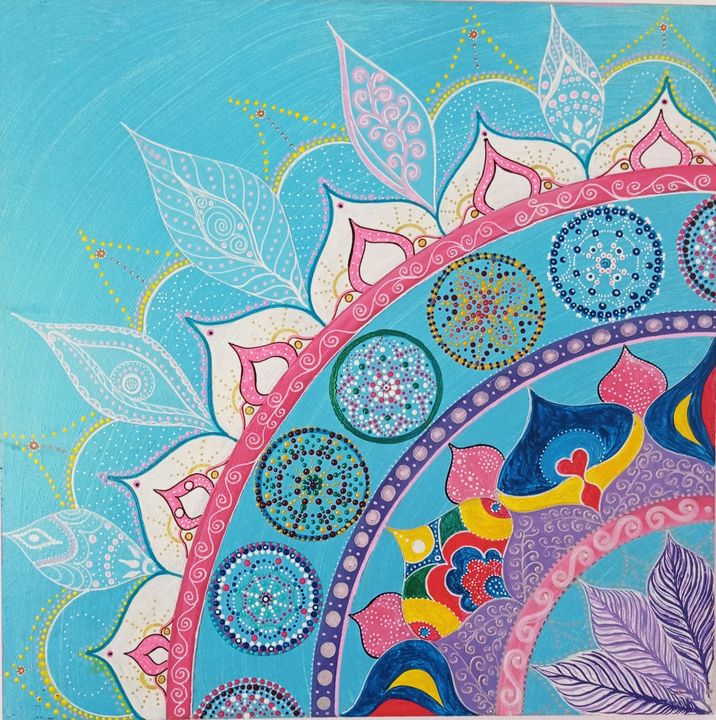 Mandala royal seeds - Divine Mandala Art - Paintings & Prints ...