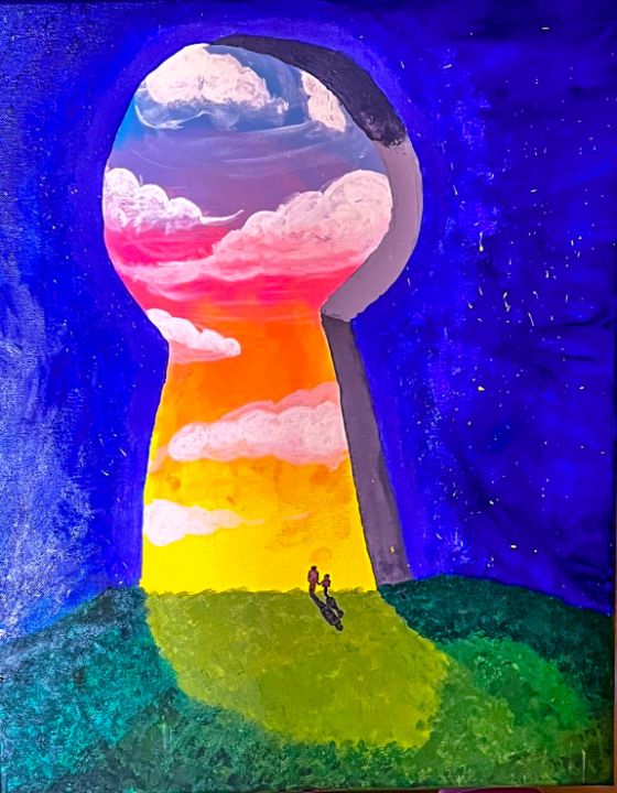 “Wait till you see inside.” - Philing Space - Paintings & Prints, Fantasy & Mythology ...