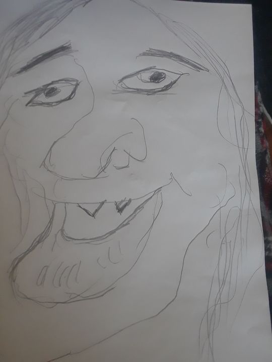 ALMOST TOOTHLESS HAG - BEYOND THE OUTER LIMITS EXQUISITE ART - Drawings ...