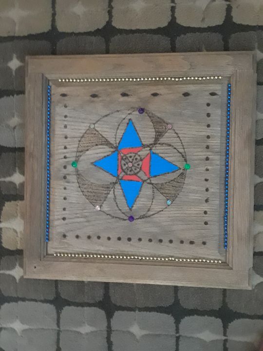 Mandala wheel of fortune - BEYOND THE OUTER LIMITS EXQUISITE ART ...