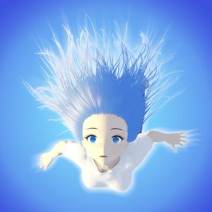 Falling girl - Andrey - Digital Art & AI, People & Figures, Animation ...