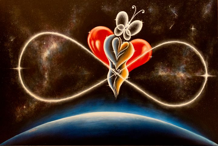 Eternity - Sandipta art gallery - Paintings & Prints, Abstract ...