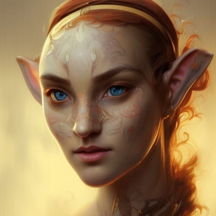 Kyna The Wise One - Sffx Official - Digital Art & AI, Fantasy & Mythology, Fantasy Men & Women ...