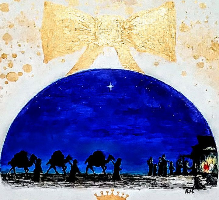 The First Noel - Robert Martin - Paintings & Prints, Religion ...