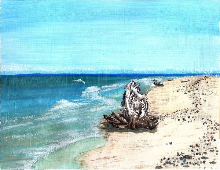 Whitefish Point - Nancy Austin Art - Paintings & Prints, Landscapes ...
