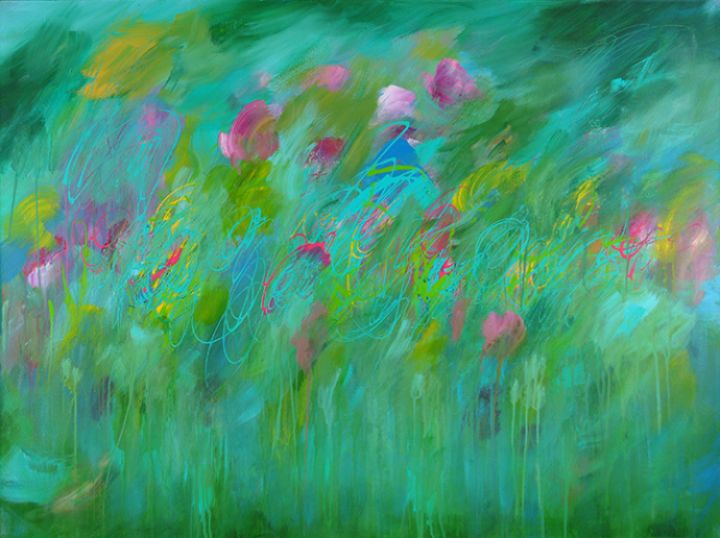 Spring Fever - Rizzutti Fine Art - Paintings & Prints, Abstract ...