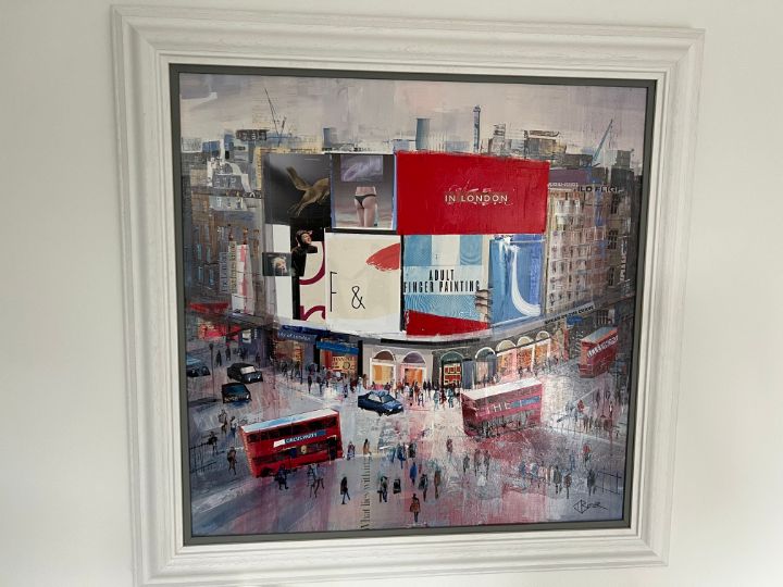 Ad‐Hoc, Piccadilly - Ross Farrow - Paintings & Prints, Buildings ...