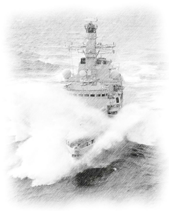 HMS IRON DUKE - MILITARY PHOTO PRINTS UK - Drawings & Illustration ...