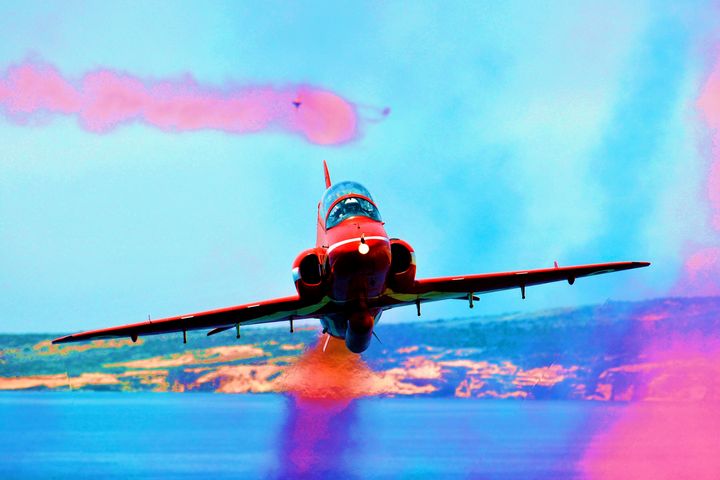 RAF Red Arrows Red 1 - MILITARY PHOTO PRINTS UK - Paintings & Prints ...
