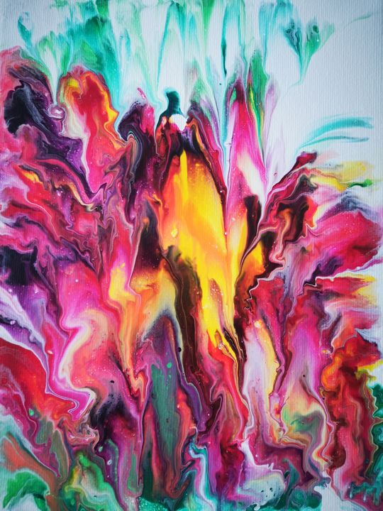 Iris - Ines - Paintings & Prints, Flowers, Plants, & Trees, Flowers ...