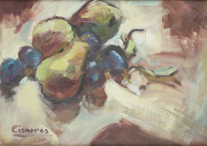 Pears and grapes - Lola Quintero Art - Paintings & Prints, Still Life ...
