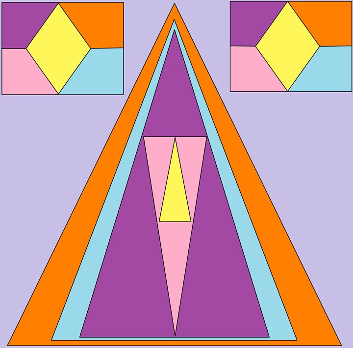 Triangle of colors - Design Party - Digital Art & AI, Abstract, Other ...